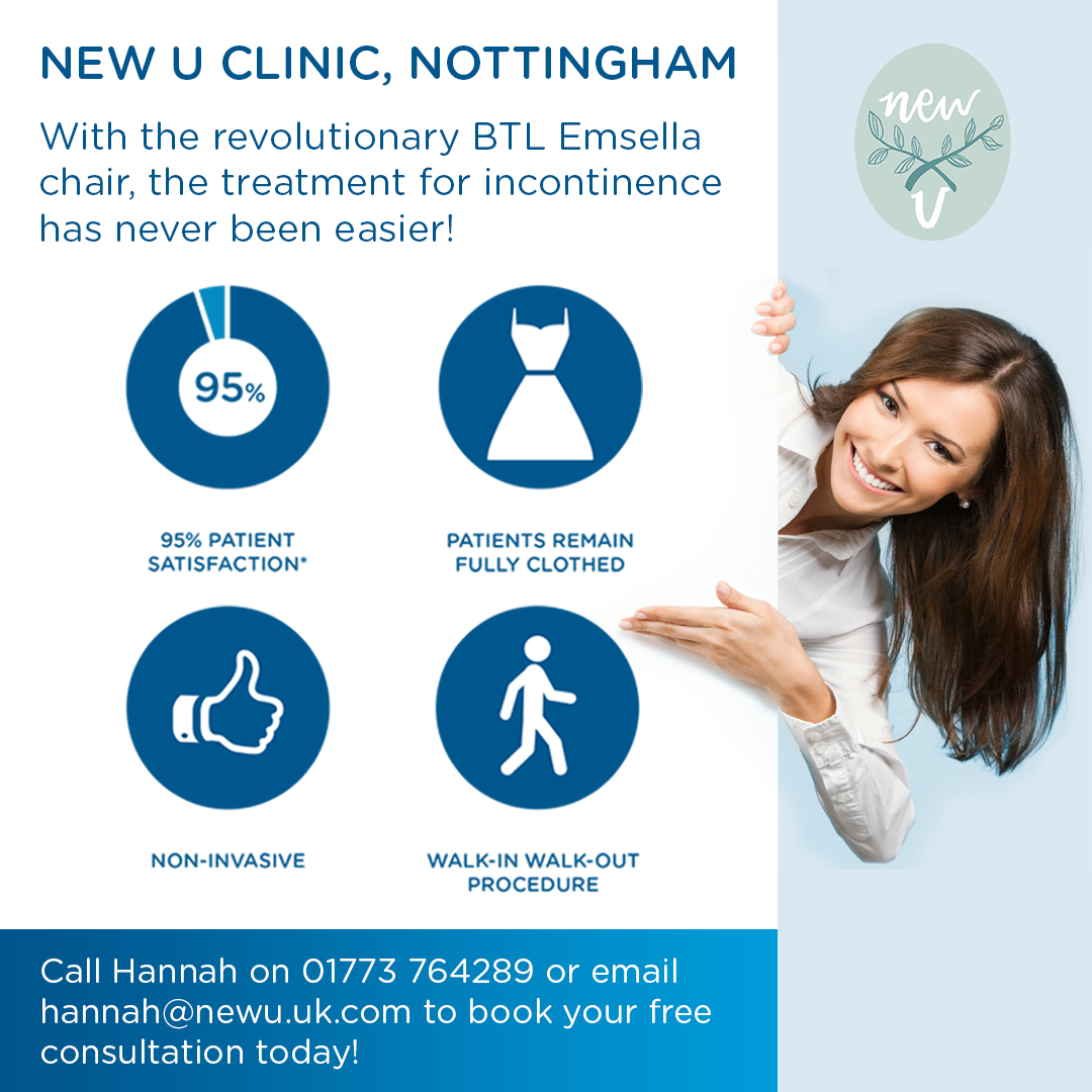 Experience the Emsella Chair in New Nottingham Clinic